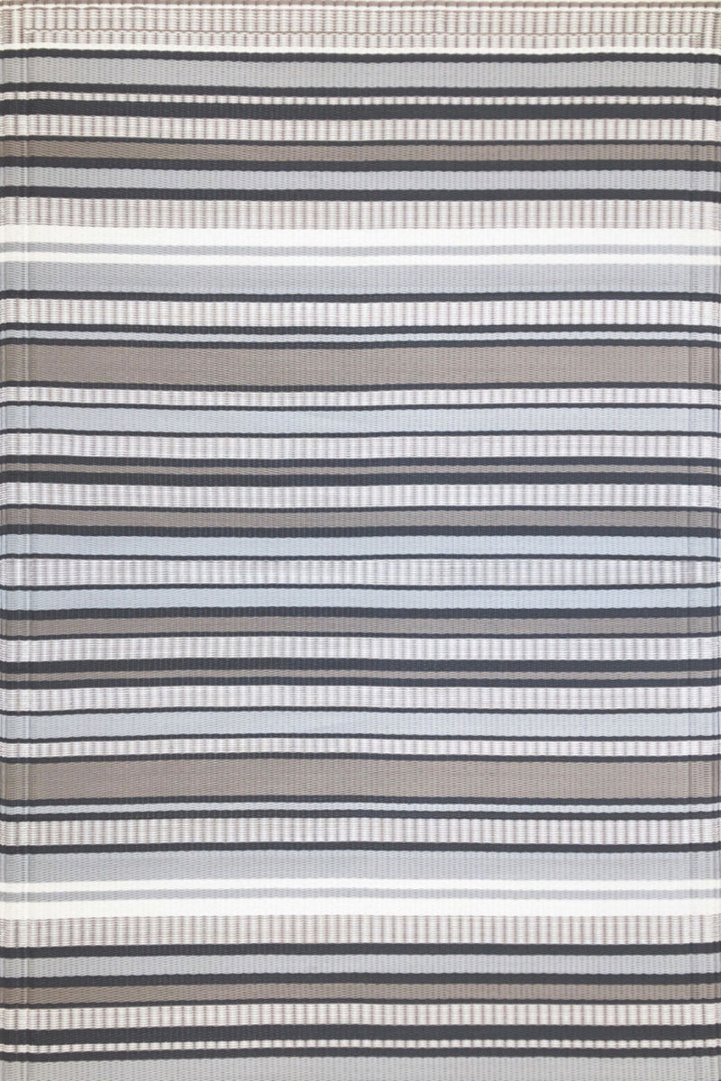 Stripes Cool Grey Outdoor Mat – MadMats.com