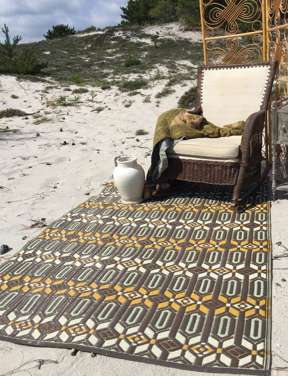 Moroccan Arts & Crafts Outdoor Mat – MadMats.com